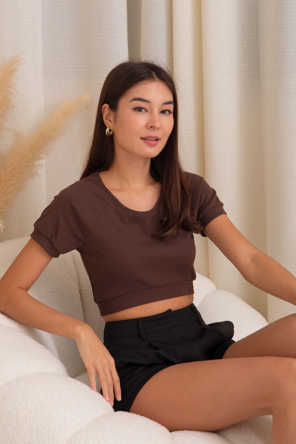 SSD Heena Top Dark Brown